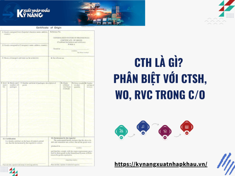 CTH Là Gì? Phân Biệt Với CTSH, WO, RVC Trong C/O